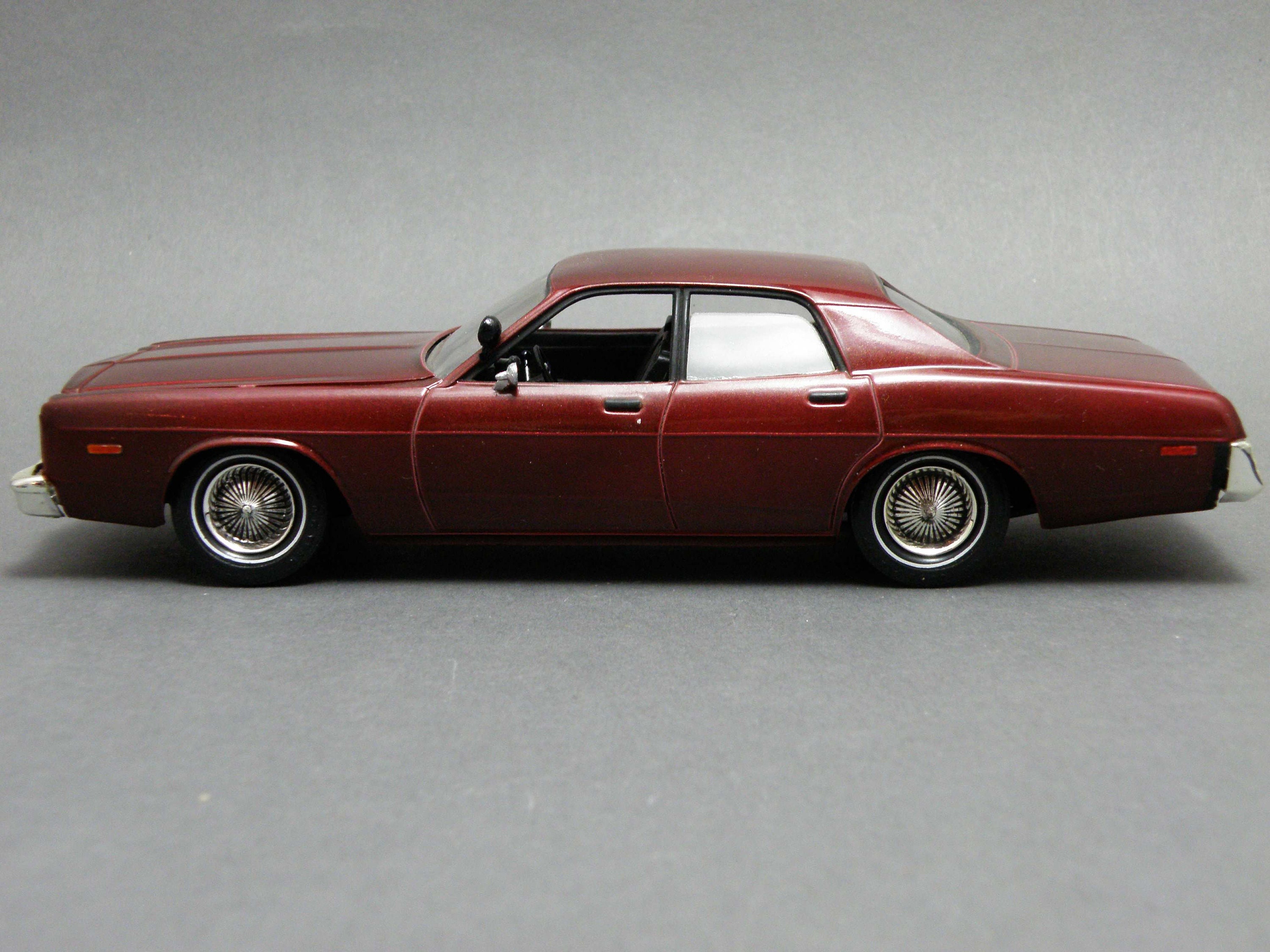 DODGE / PLYMOUTH FURY - 1/25 Scale Built, Handcrafted, Unique Piece ...