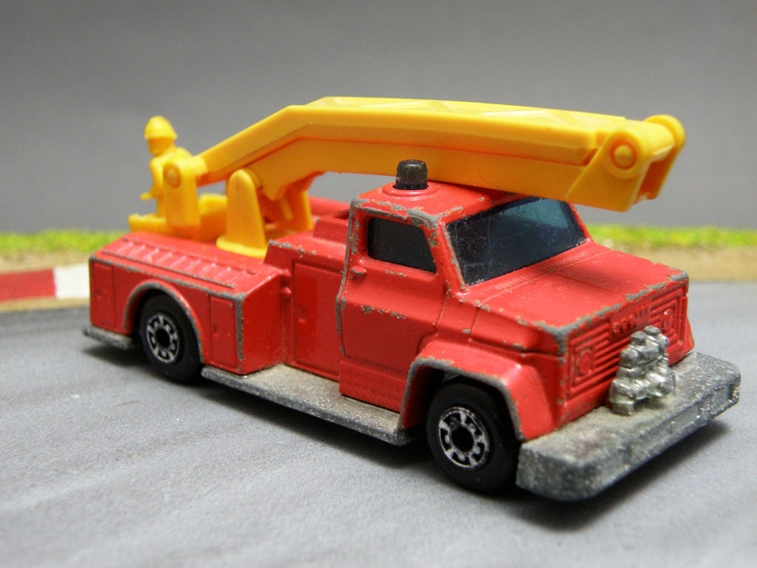 Vintage SNORKEL FIRE ENGINE matchbox 13 1977 Matchbox - Etsy