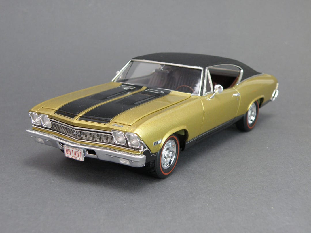1968 Chevy Chevelle SS 396 - 1/24 Scale Built - Handmade, Unique Piece ...