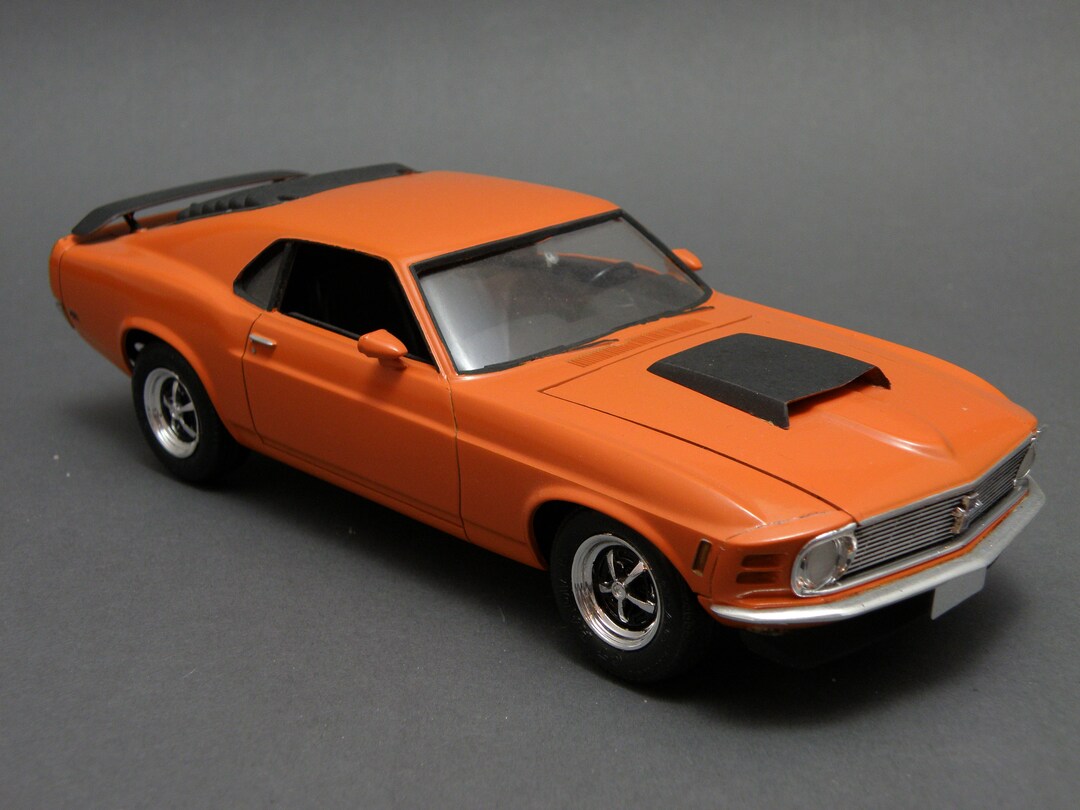 1970 Boss Mustang 302 - 1/24 Scale Built Handcrafted, Unique Piece ...