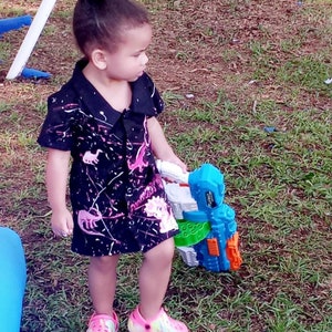 Wild One Zoo Theme Custom Dickie Dress for Babygirl Birthday or Any ...