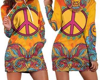 Peace Sign Dress | Etsy