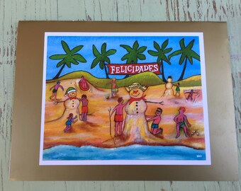 Puerto Rico Greeting Card - Etsy
