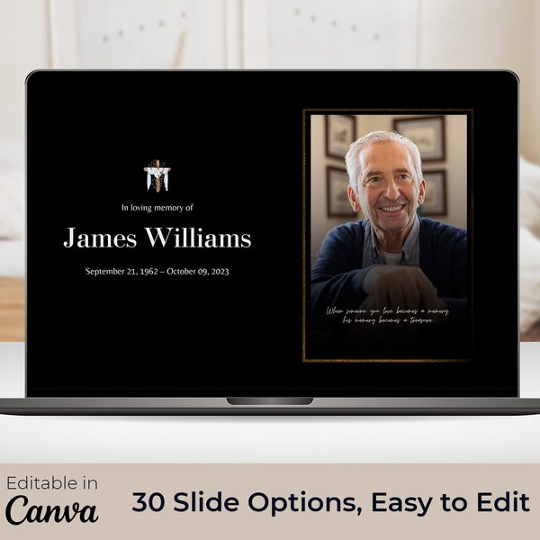 Funeral Slideshow - Etsy