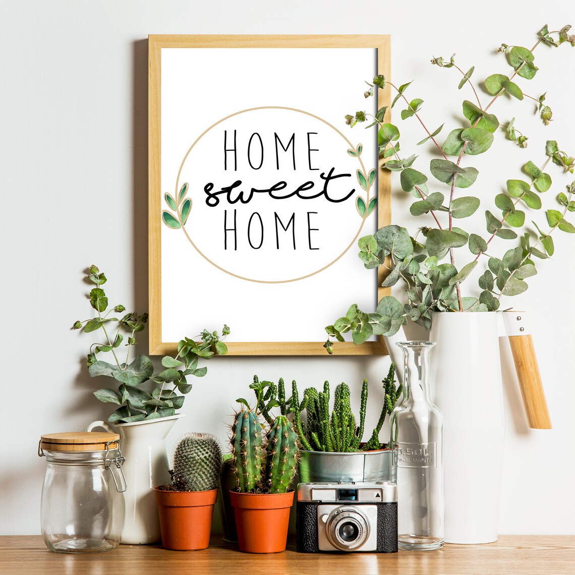 Home Sweet Home Print, Welcome Home Print, Home Wall Art, Simple ...