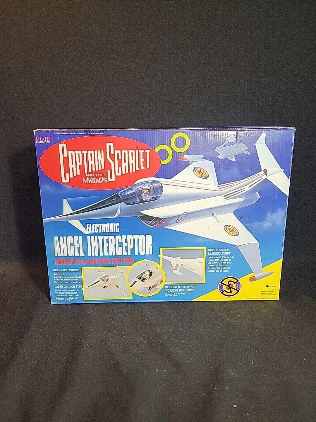 Captain Scarlet & the Mysterons Electronic Angel Interceptor Vivid FREE ...