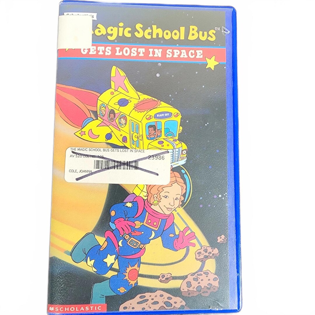 The Magic School Bus: Gets Lost in Space - VHS - Etsy