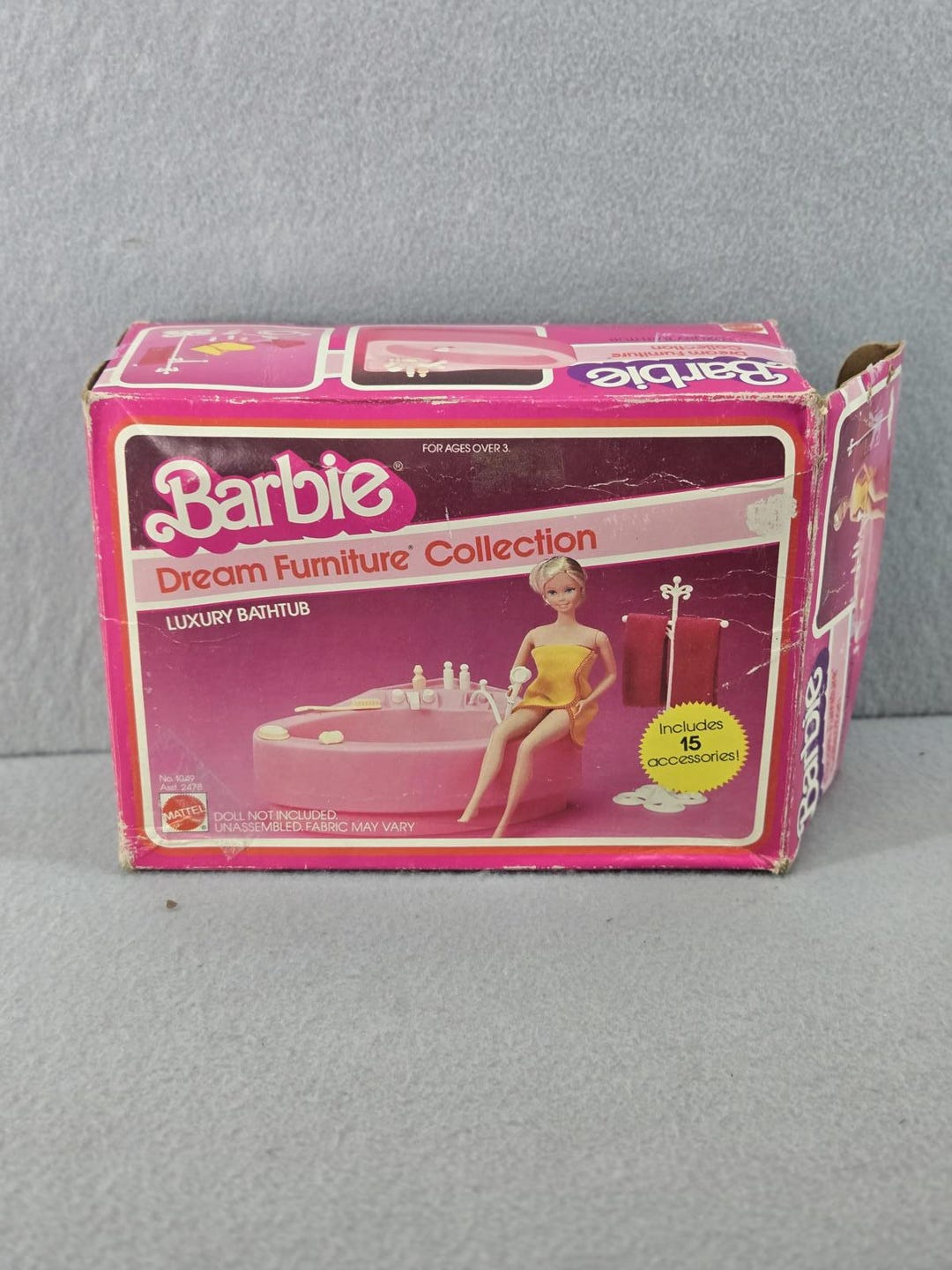 Barbie Dream House Luxury Bathtub Set With Accessories - Etsy