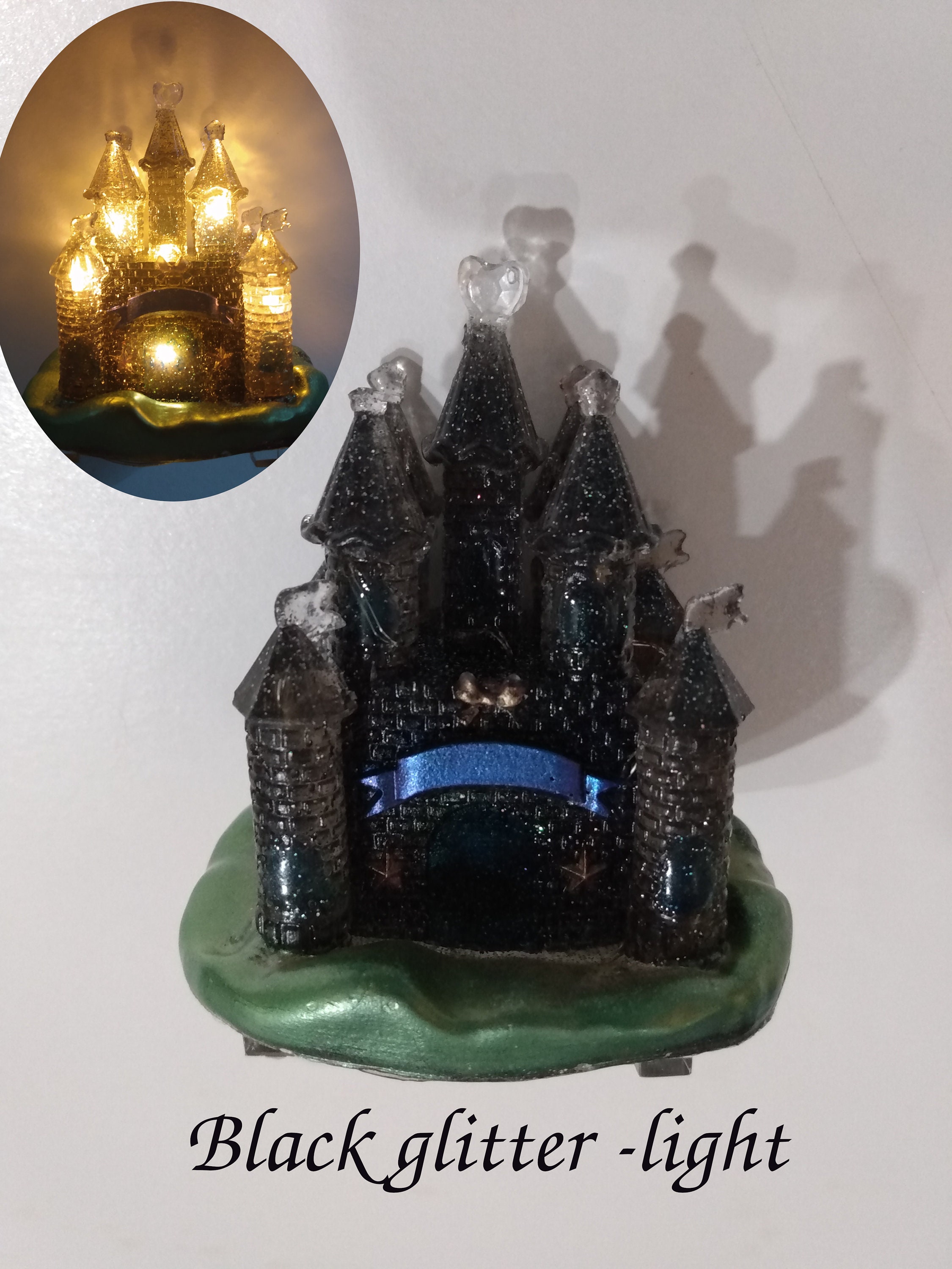 Resin Castle Castle Night Light some 3D Castle - Etsy