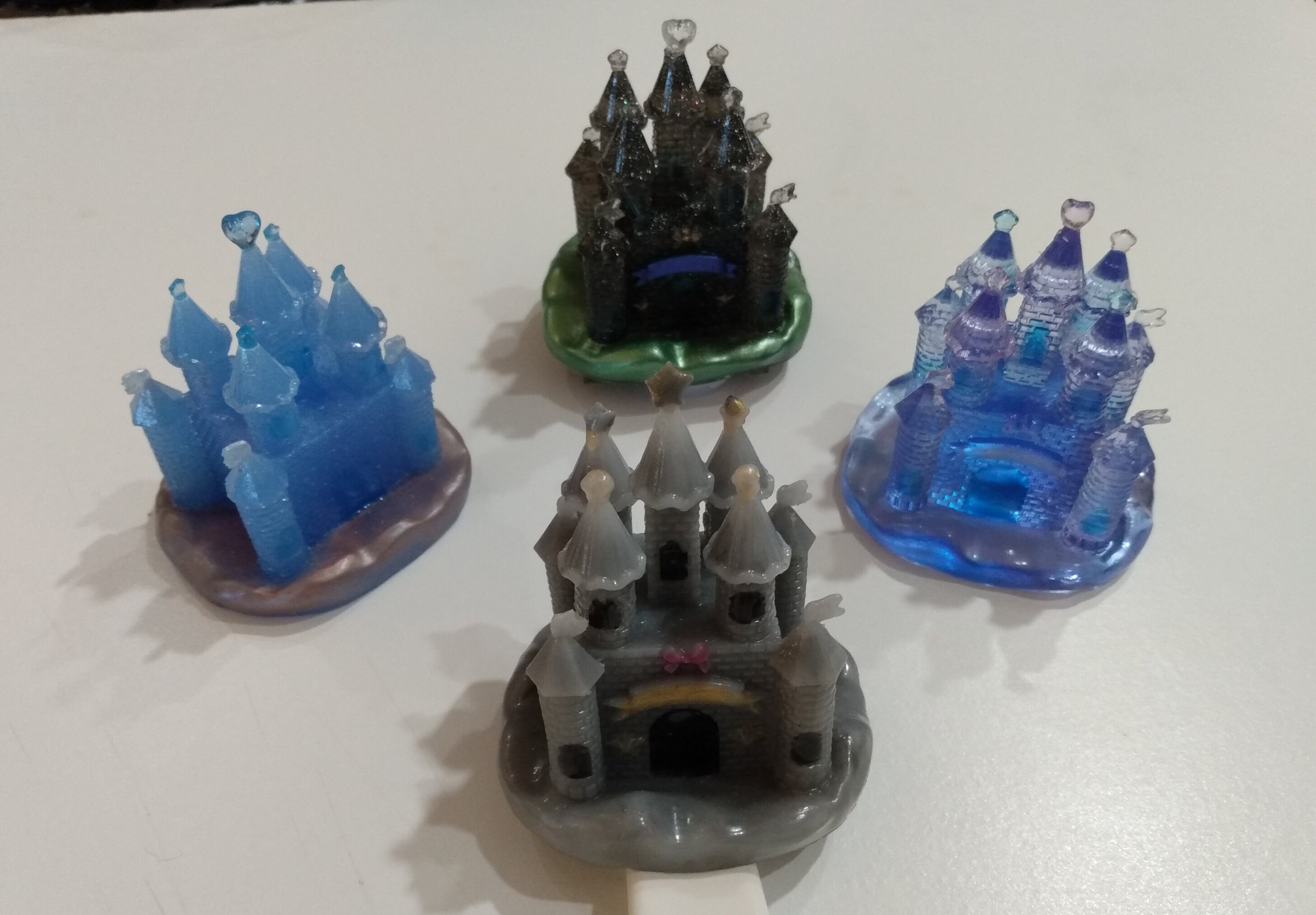 Resin Castle Castle Night Light some 3D Castle - Etsy