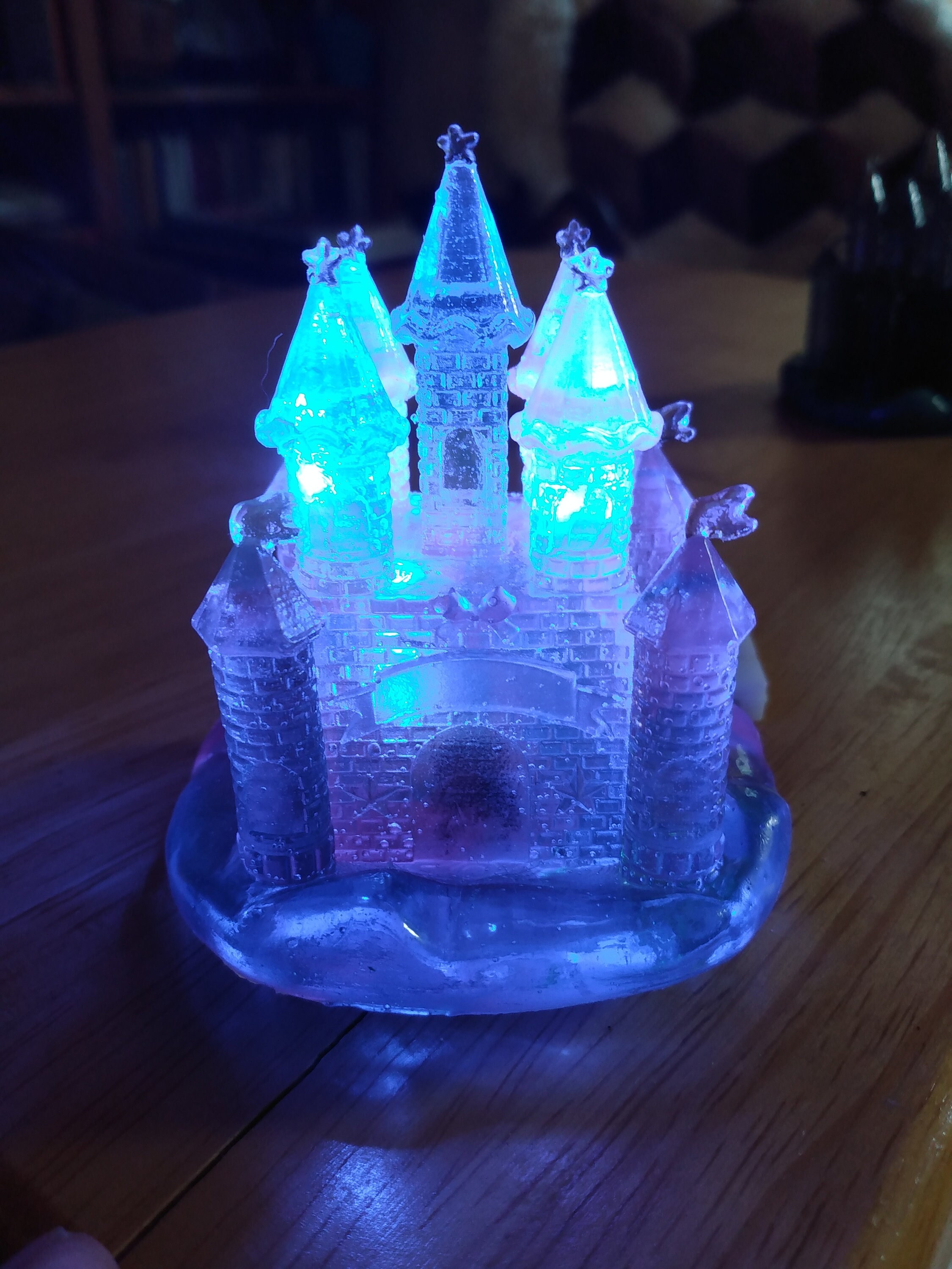 Resin Castle Castle Night Light some 3D Castle - Etsy