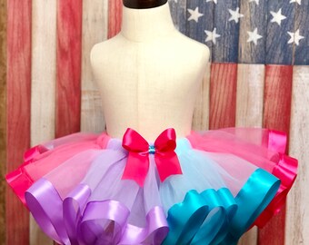 Multicolor Tutu - Etsy