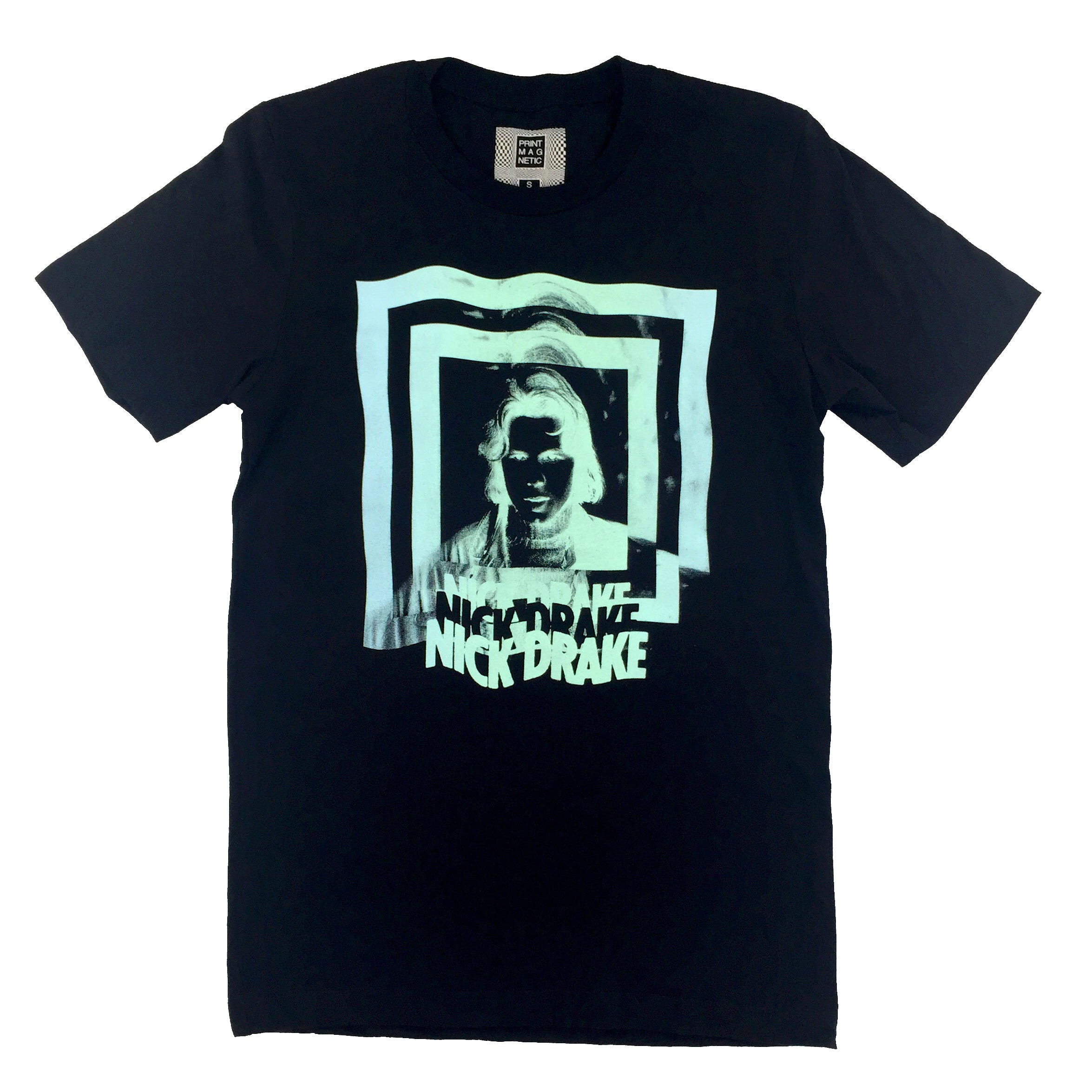 Nick Drake Hand-printed T-shirt - Etsy
