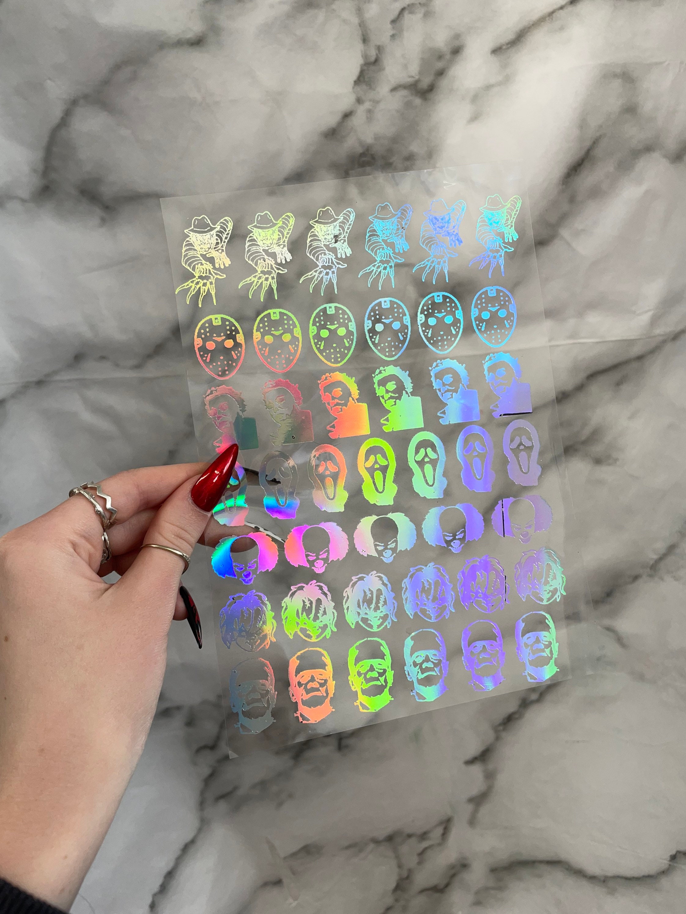 Paper & Party Supplies Stickers A5 foiled resin inserts|these are not ...