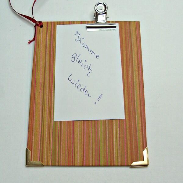 Hanging Note Holder - Etsy