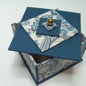 Small Box With Decorative Lid - Etsy