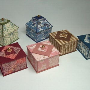 Small Box With Decorative Lid - Etsy