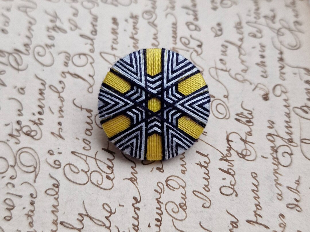 По штучно 25мм исторические пуговицы ручной работы с обмоткой нитей ...