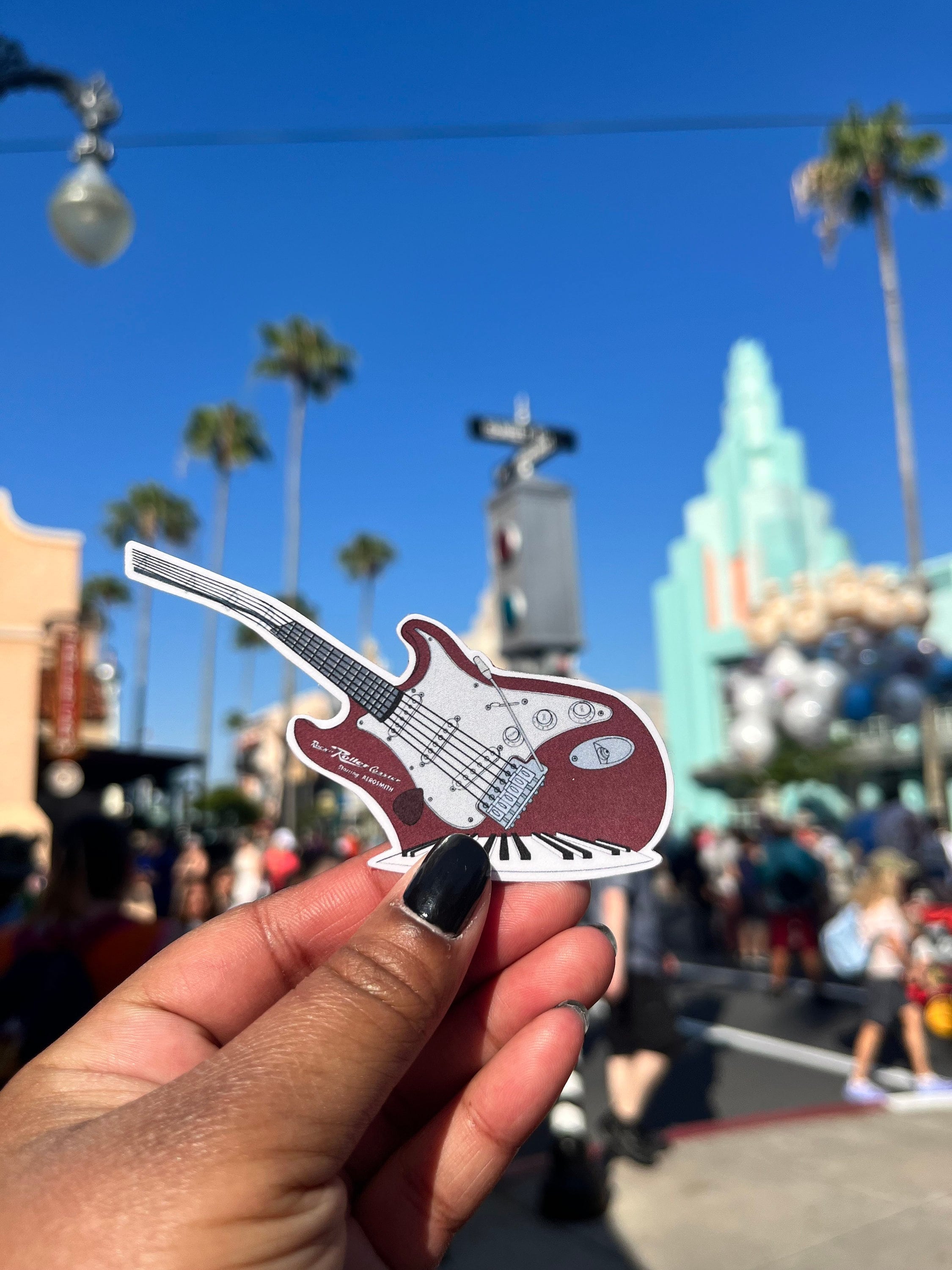 Rock 'n' Roller Coaster Sticker - Etsy