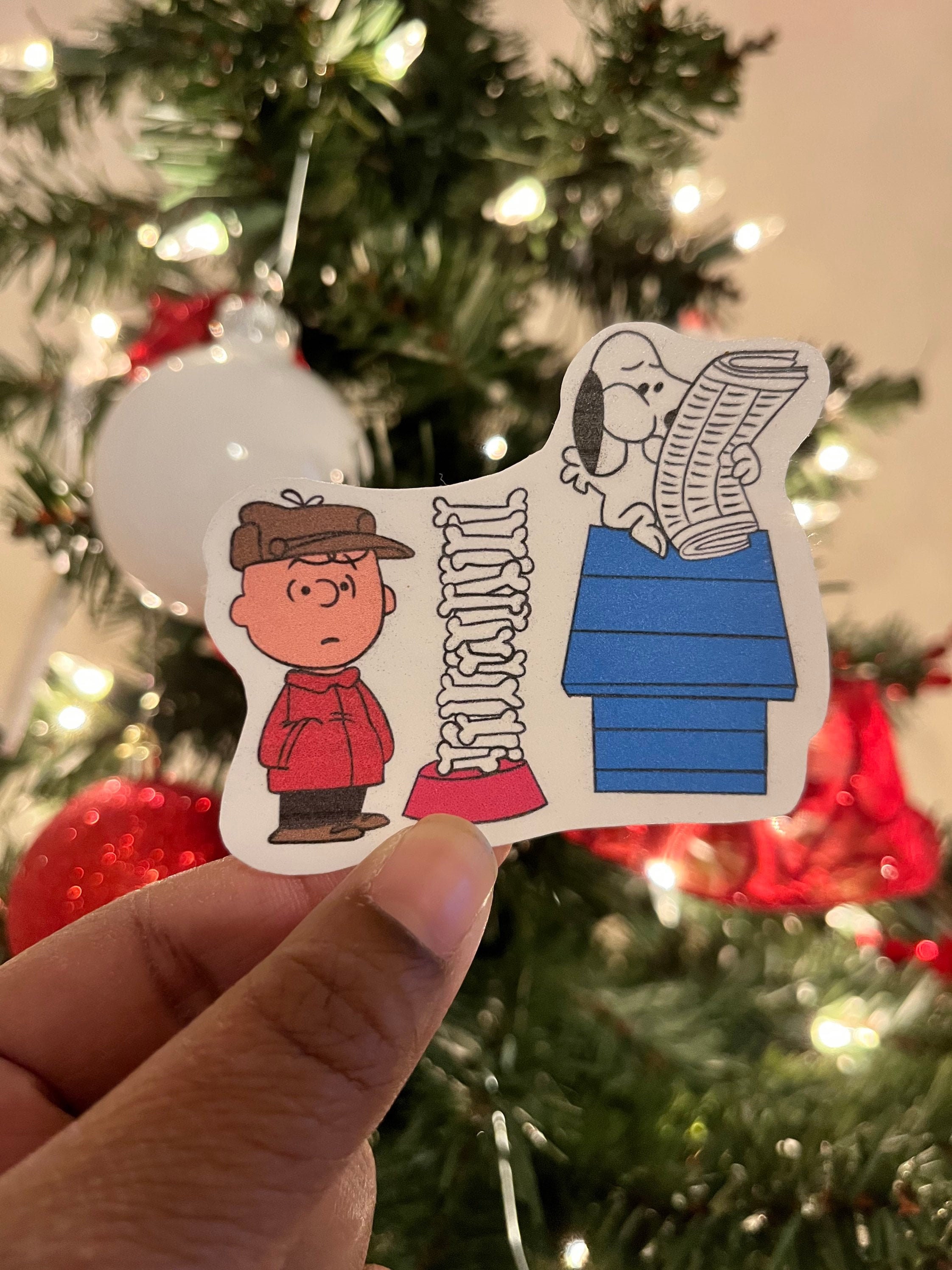 Charlie Brown Christmas Stickers - Etsy