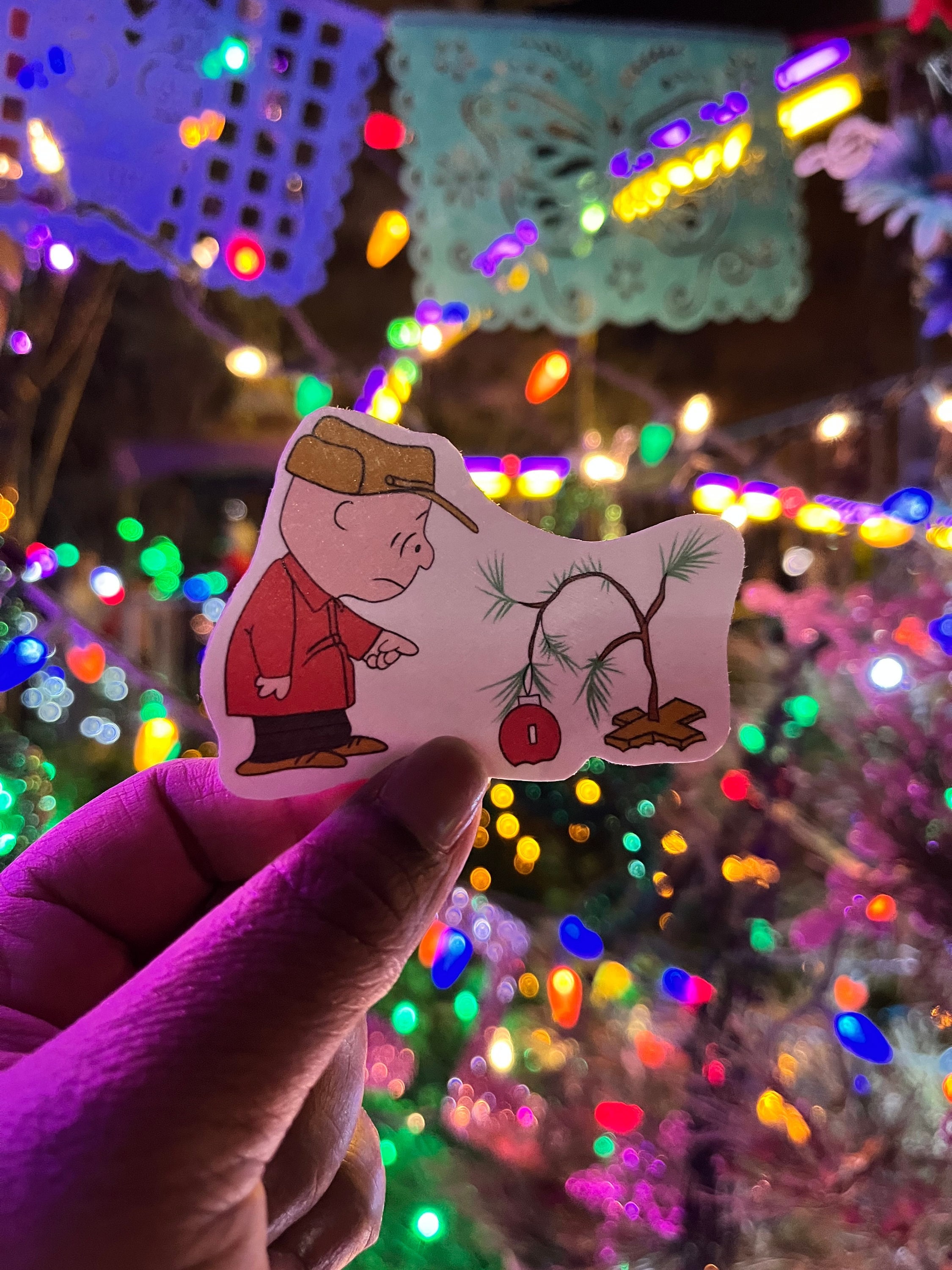 Charlie Brown Christmas Stickers - Etsy