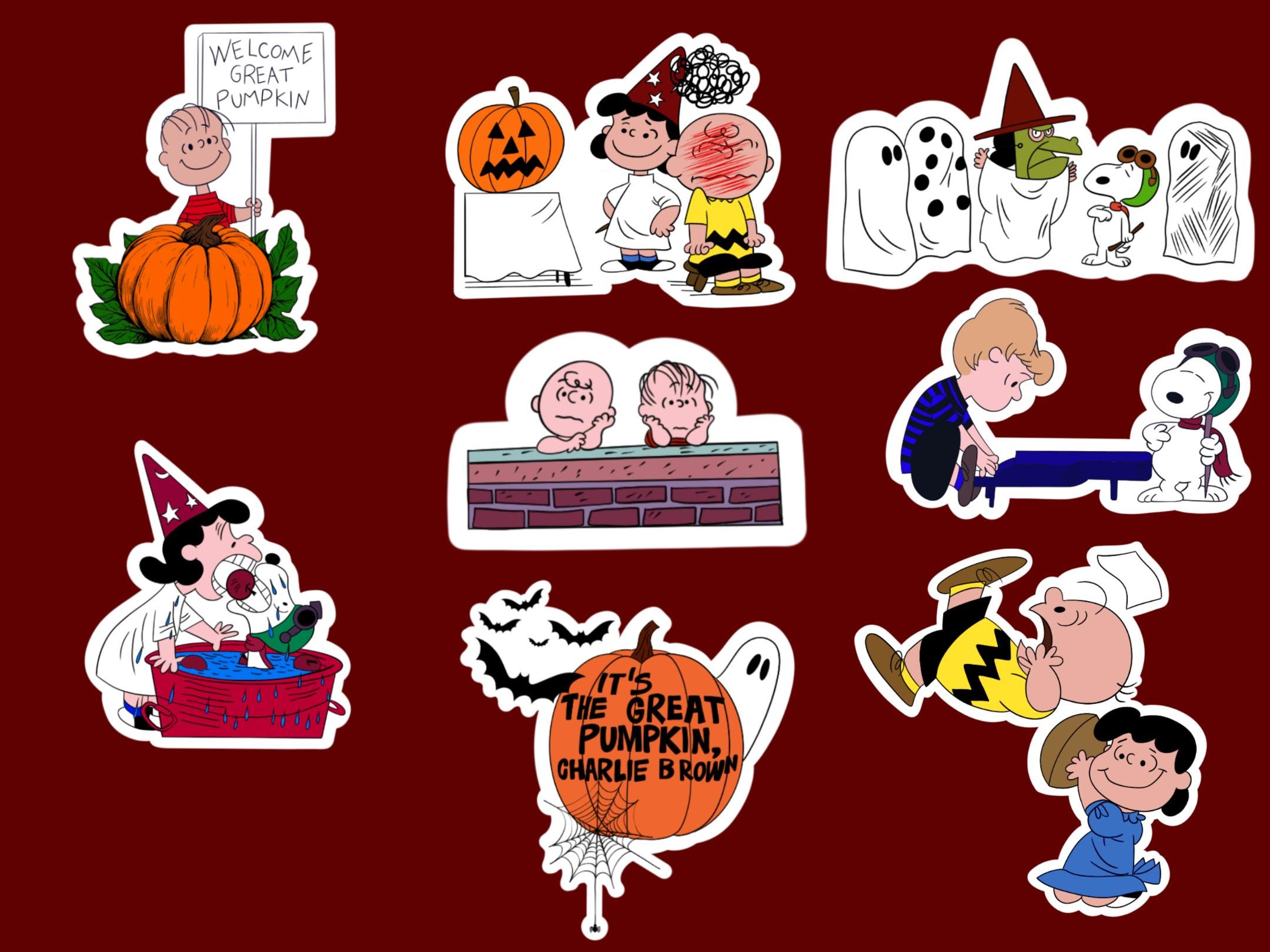 It’s the Great Pumpkin Charlie Brown Stickers - Etsy