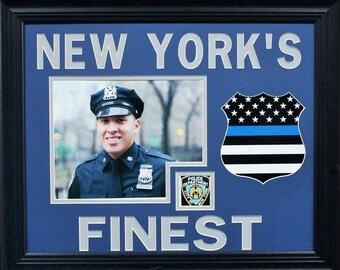 Police Retirement Frame - Etsy