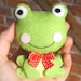 PDF Felt Frog Sewing PATTERN & Tutorial Stuffed Animals Pattern, Hand ...