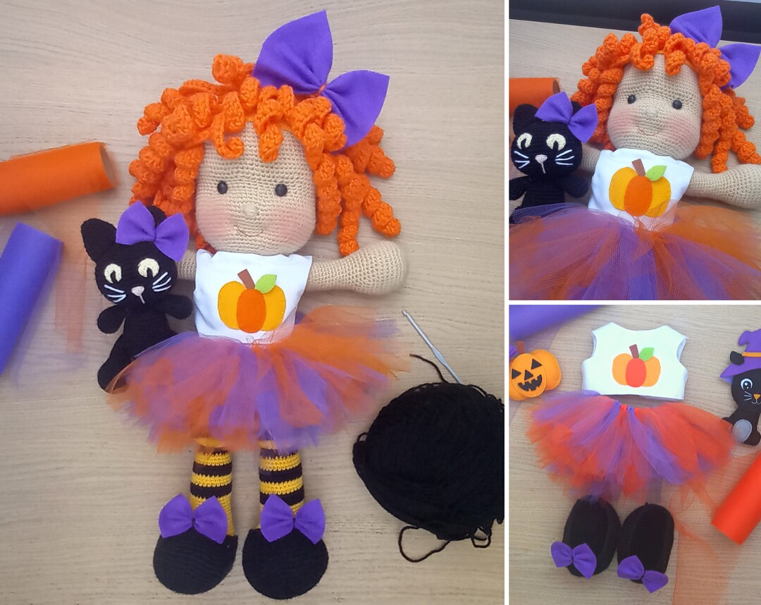 Rag Doll Crochet Pattern PDF - Etsy