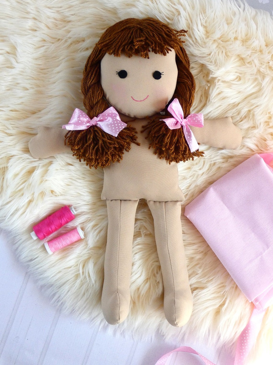 PDF Rag Doll Sewing PATTERN & Tutorial Cloth Doll Pattern - Etsy