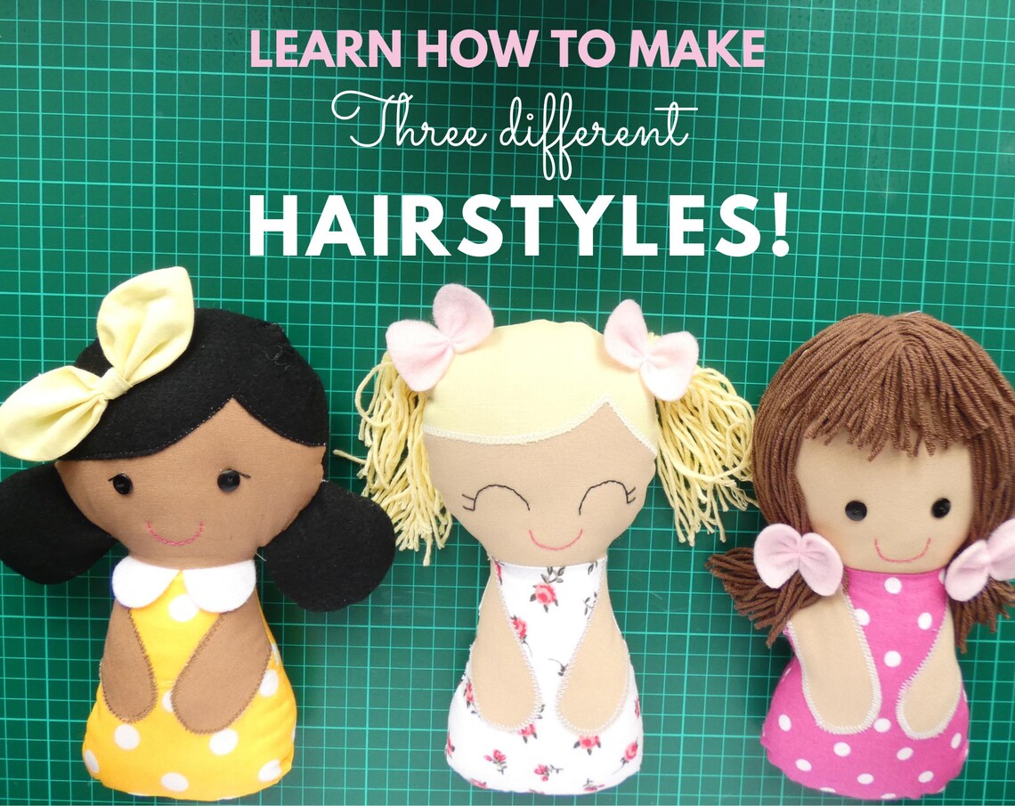 PDF Simple Rag Doll Sewing PATTERN & Tutorial Doll Pattern - Etsy