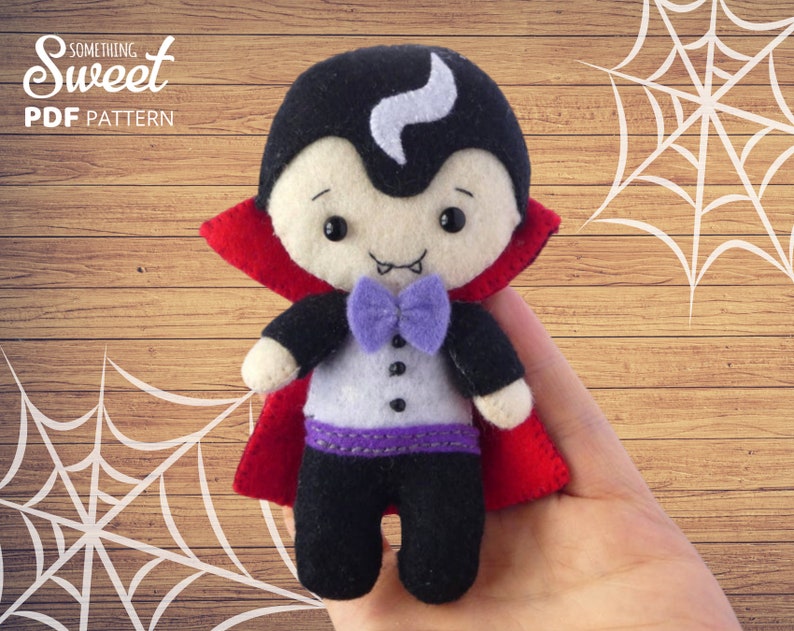 Set of 9 Halloween Felt Ornaments PATTERN PDF Halloween - Etsy