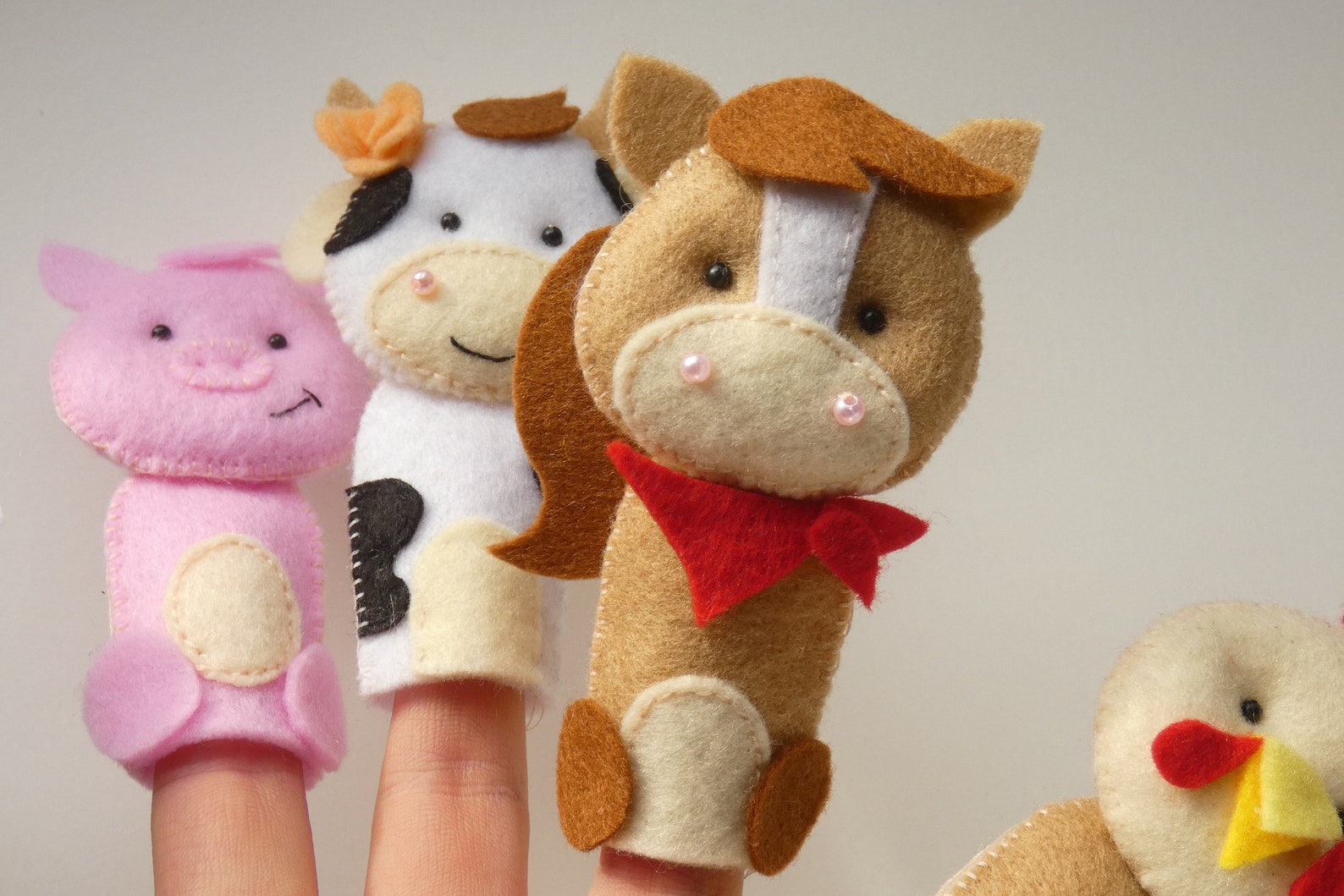 PDF Felt Farm Animals Sewing PATTERN & Tutorial - Etsy