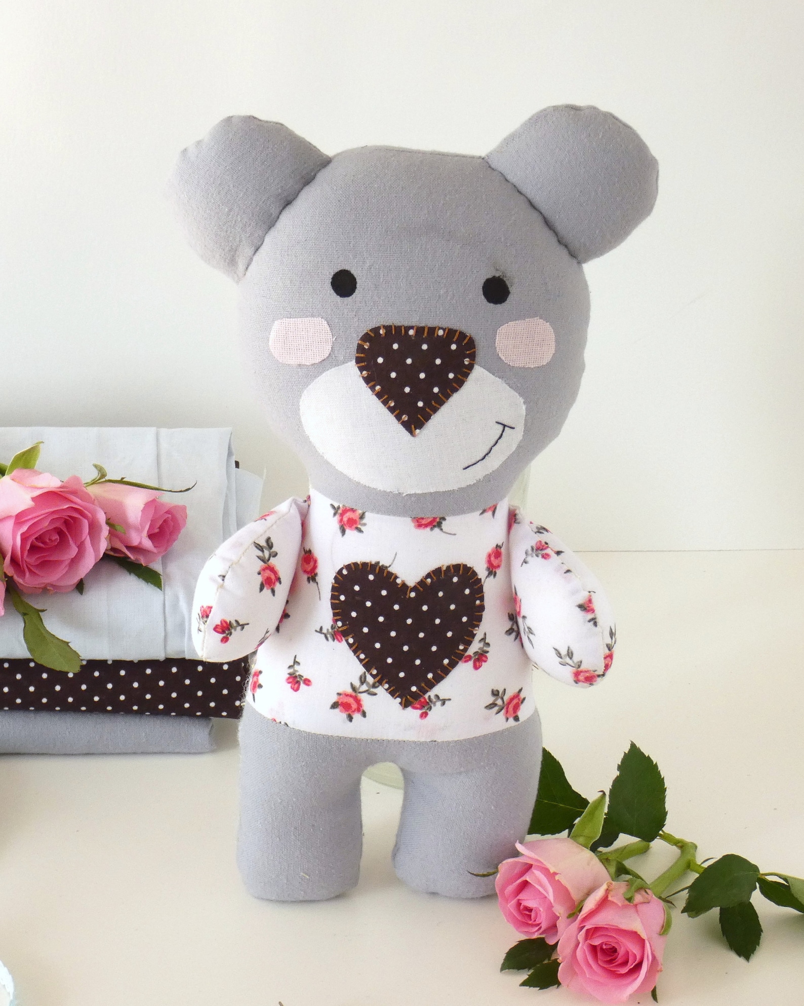 PDF Simple Memory Teddy Bear Sewing PATTERN & Tutorial - Etsy