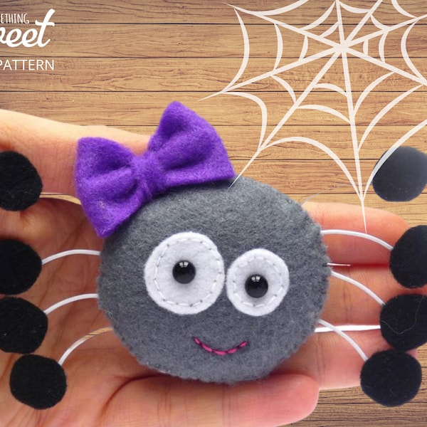 Felt Spider Pattern - Etsy