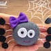 PDF Felt Halloween Spider Sewing PATTERN & Tutorial - Halloween ...