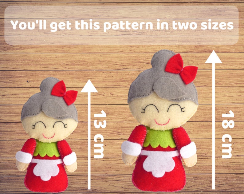 PDF Felt Santa Claus and Mrs Claus Sewing PATTERN & Tutorial - Etsy