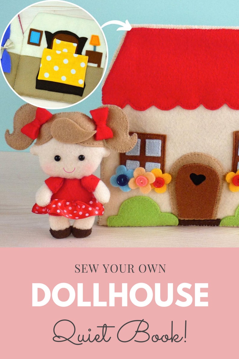 PDF Dollhouse Quiet Book Sewing PATTERN & Tutorial | Etsy Australia PDF Dollhouse Quiet Book Sewing PATTERN & Tutorial | Etsy Australia