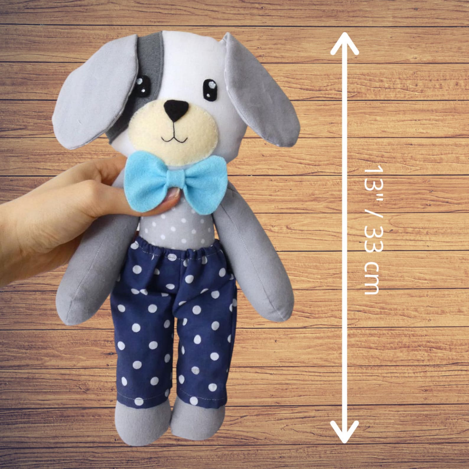 PDF Dog Doll Sewing PATTERN & Tutorial Animal Rag Doll | Etsy