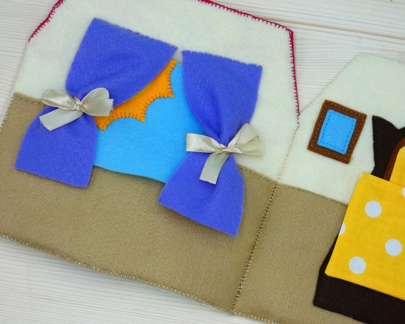 PDF Dollhouse Quiet Book Sewing PATTERN & Tutorial - Etsy Canada