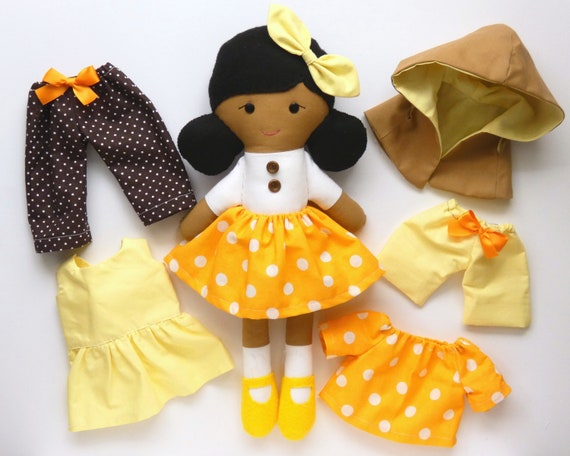 PDF Rag Doll Sewing PATTERN & Tutorial Dress up Doll Doll - Etsy