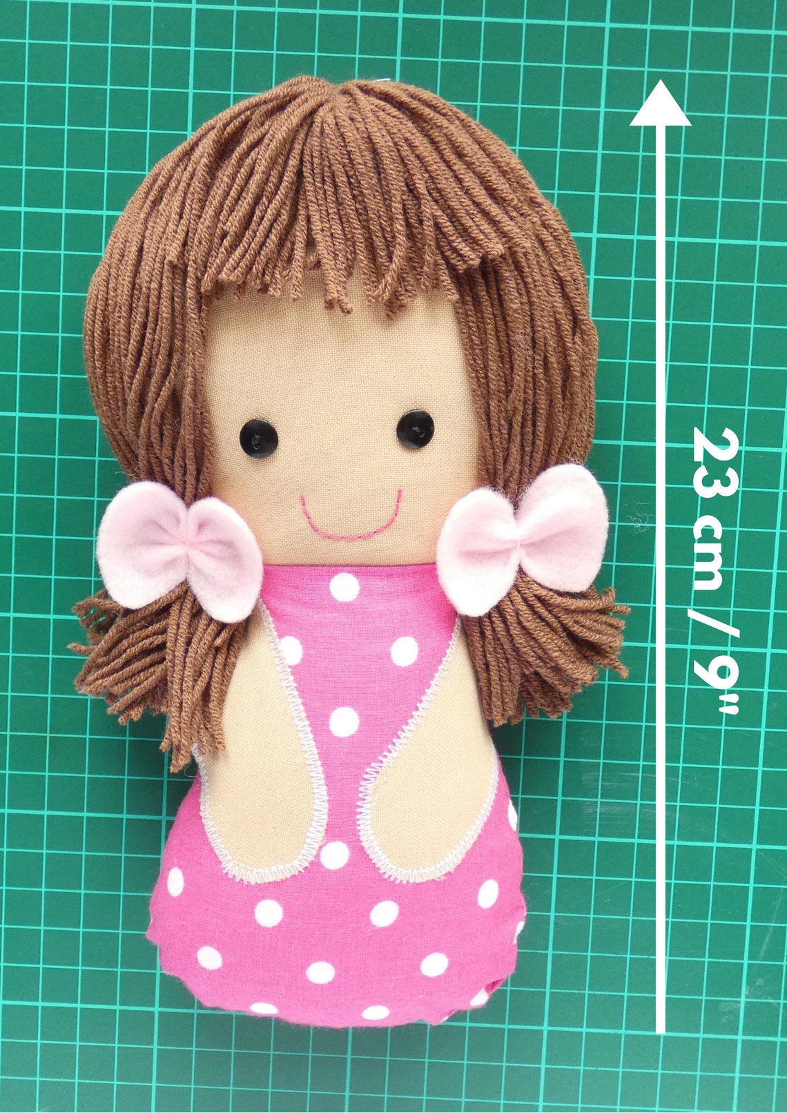 PDF Simple Rag Doll Sewing PATTERN & Tutorial Doll Pattern - Etsy