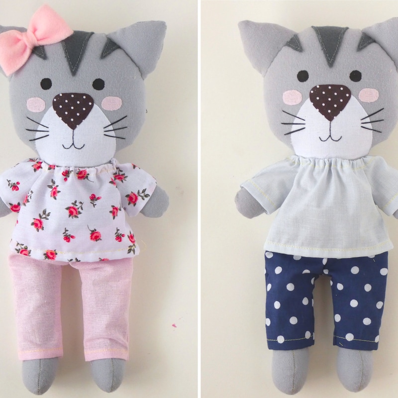 Rag Doll Cat Pattern - Etsy