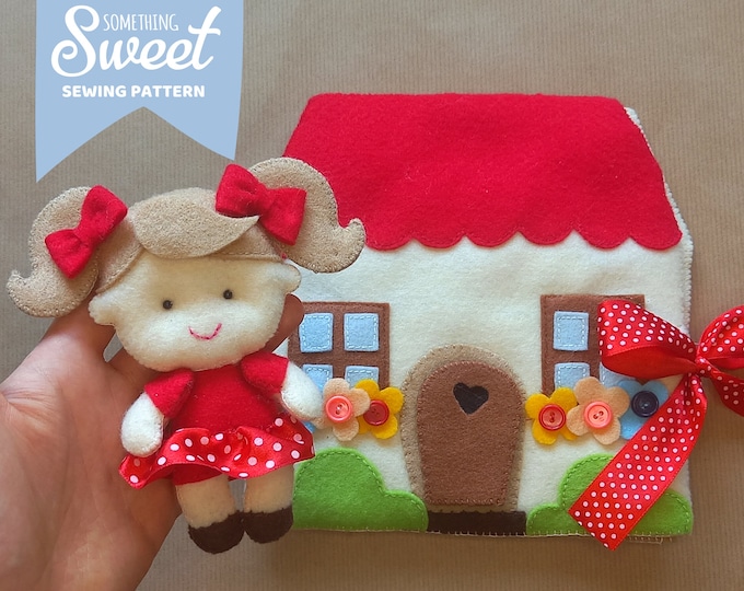 PDF Dollhouse Quiet Book Sewing PATTERN & Tutorial - Etsy Canada