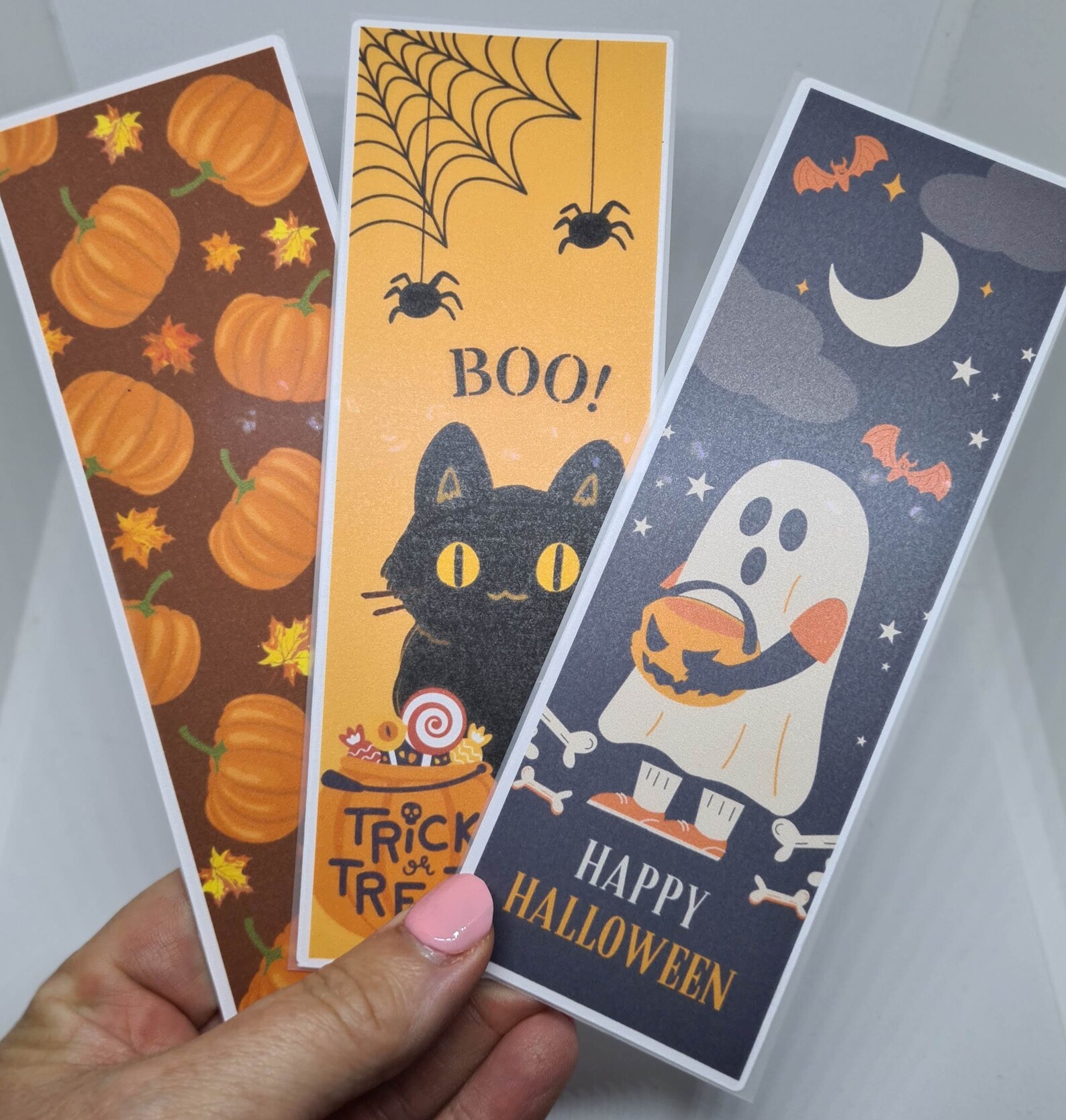 Spook-tacular Handmade Halloween Bookmarks Creep Into - Etsy