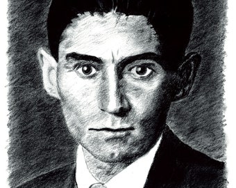 Franz Kafka Portrait Print Poster - Etsy