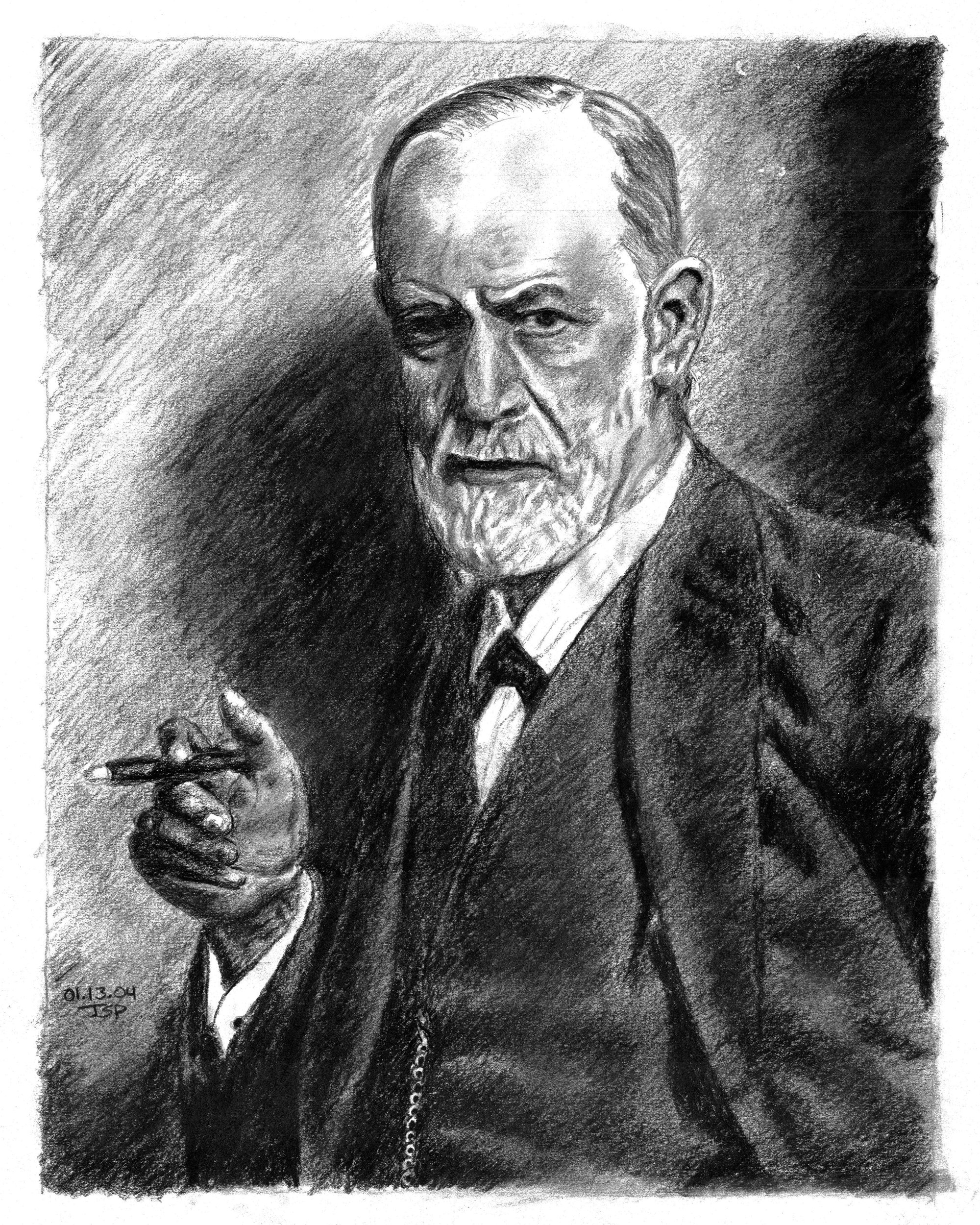 Sigmund Freud Drawing