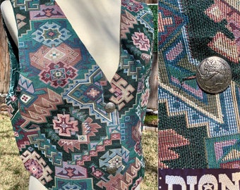 Southwestern Vest | Etsy