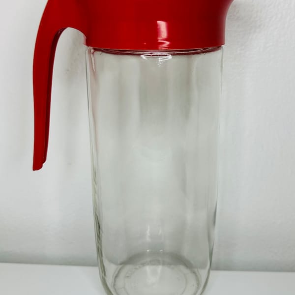 Clear Glass Pitcher - Etsy