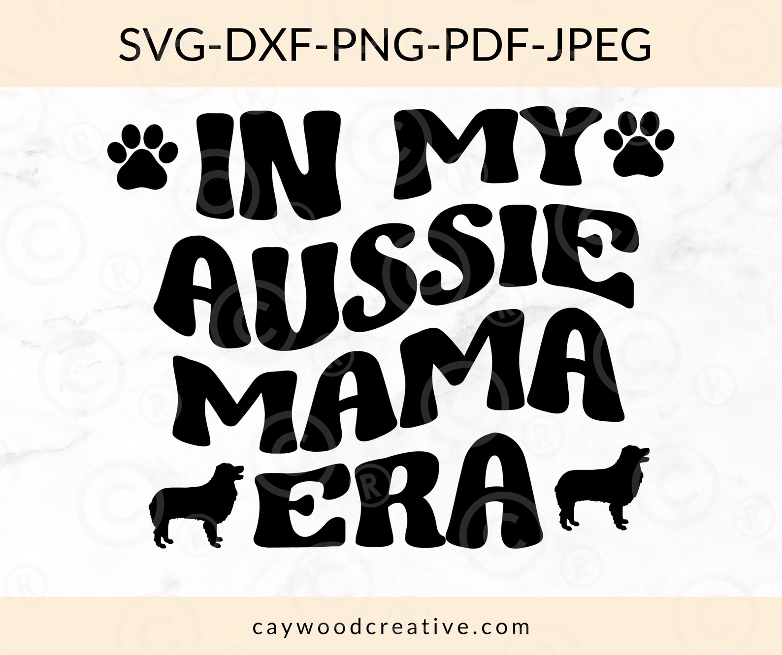 Retro, in My Aussie Mama Era, Digital Download DXF, SVG, PNG, Jpeg, Pdf ...